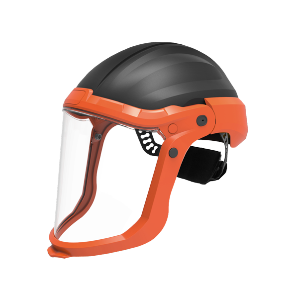 GRINDING FACE SHIELD - PREMIUM WITH BUMP CAP PROTECTION G10 TECMEN ...